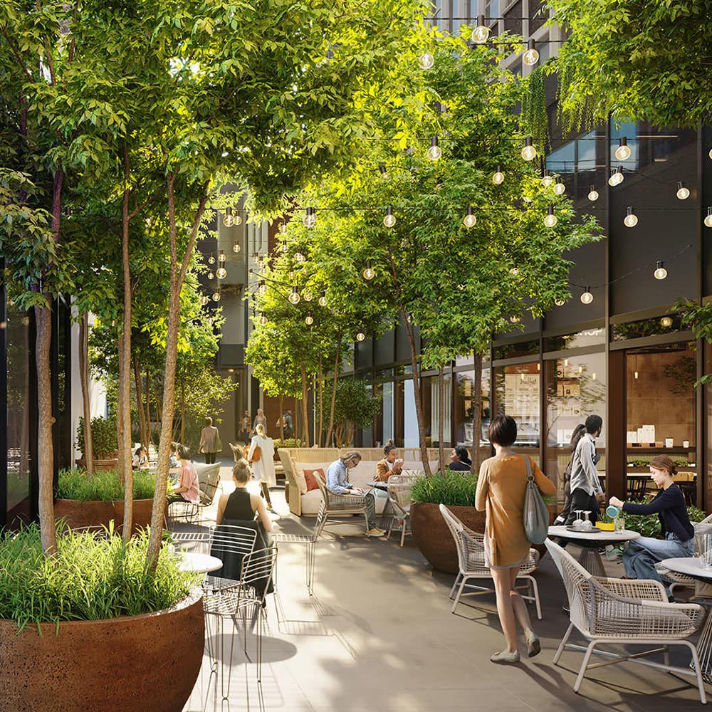 Courtyard Building | Johnson Gardens, Farringdon